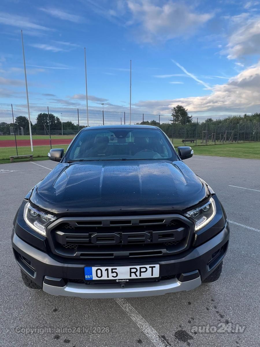 Black Ford Ranger 2020 in Tallinn, with an engine capacity of 2.00 L and mileage of 111 thousand km for 36500 €, photo 4 on AUTOMOTO.COM.LV