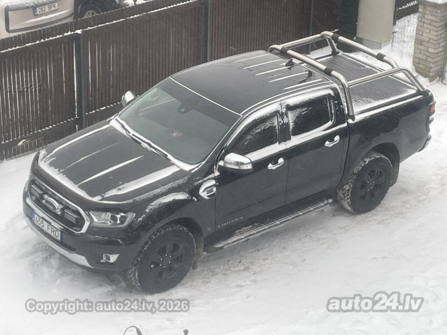 Melns Ford Ranger 2021 Tallina, ar dzinēja tilpumu 2.00 L un nobraukumu 92 tūkst. km par 36580 €, foto 1 vietnē AUTOMOTO.COM.LV