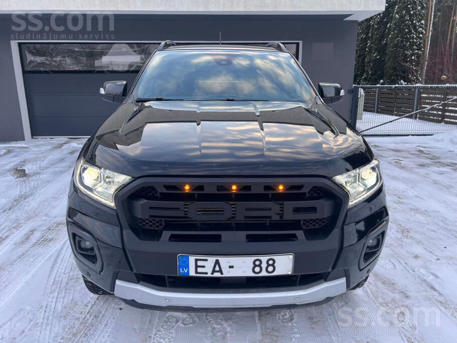 Melns Ford Ranger 2021 Rīga, ar dzinēja tilpumu 2.00 L un nobraukumu 74 tūkst. km par 29855 €, foto 1 vietnē AUTOMOTO.COM.LV