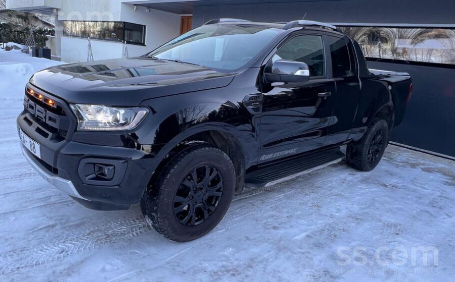 Melns Ford Ranger 2021 Rīga, ar dzinēja tilpumu 2.00 L un nobraukumu 74 tūkst. km par 29855 €, foto 2 vietnē AUTOMOTO.COM.LV