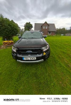 Black Ford Ranger 2021 in Tartu, with an engine capacity of 2.00 L and mileage of 104 thousand km for 26000 €, photo 15 on AUTOMOTO.COM.LV