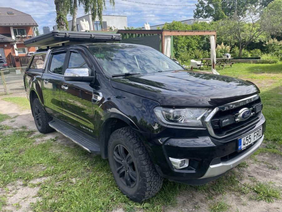 Black Ford Ranger 2021 in Tallinn, with an engine capacity of 0.00 L and mileage of 99 thousand km for 27500 €, photo 10 on AUTOMOTO.COM.LV