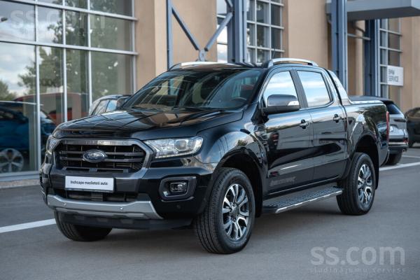 Melns Ford Ranger 2021 Rīga, ar dzinēja tilpumu 2.00 L un nobraukumu 210 tūkst. km par 19990 €, foto  vietnē AUTOMOTO.COM.LV