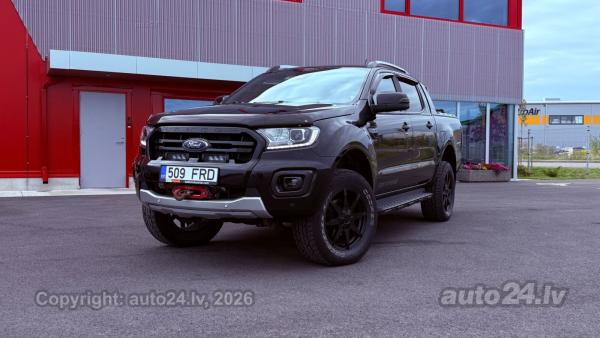 Black Ford Ranger 2022 in Tallinn, with an engine capacity of 2.00 L and mileage of 130 thousand km for 33500 €, photo 1 on AUTOMOTO.COM.LV