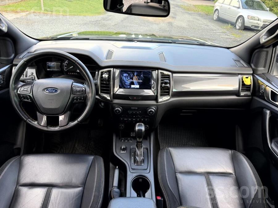 Black Ford Ranger 2022 in Saldus, with an engine capacity of 2.00 L and mileage of 208 thousand km for 27900 €, photo 15 on AUTOMOTO.COM.LV