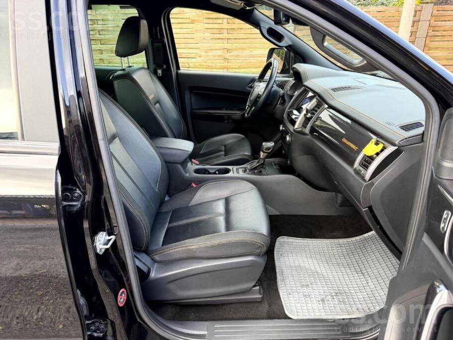 Black Ford Ranger 2022 in Saldus, with an engine capacity of 2.00 L and mileage of 208 thousand km for 27900 €, photo 16 on AUTOMOTO.COM.LV
