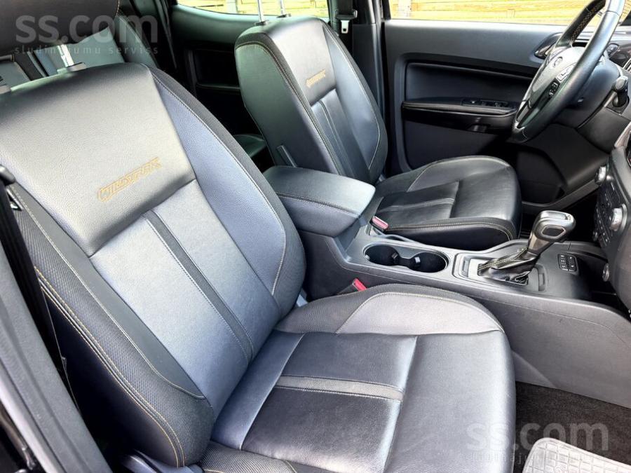 Black Ford Ranger 2022 in Saldus, with an engine capacity of 2.00 L and mileage of 208 thousand km for 27900 €, photo 18 on AUTOMOTO.COM.LV