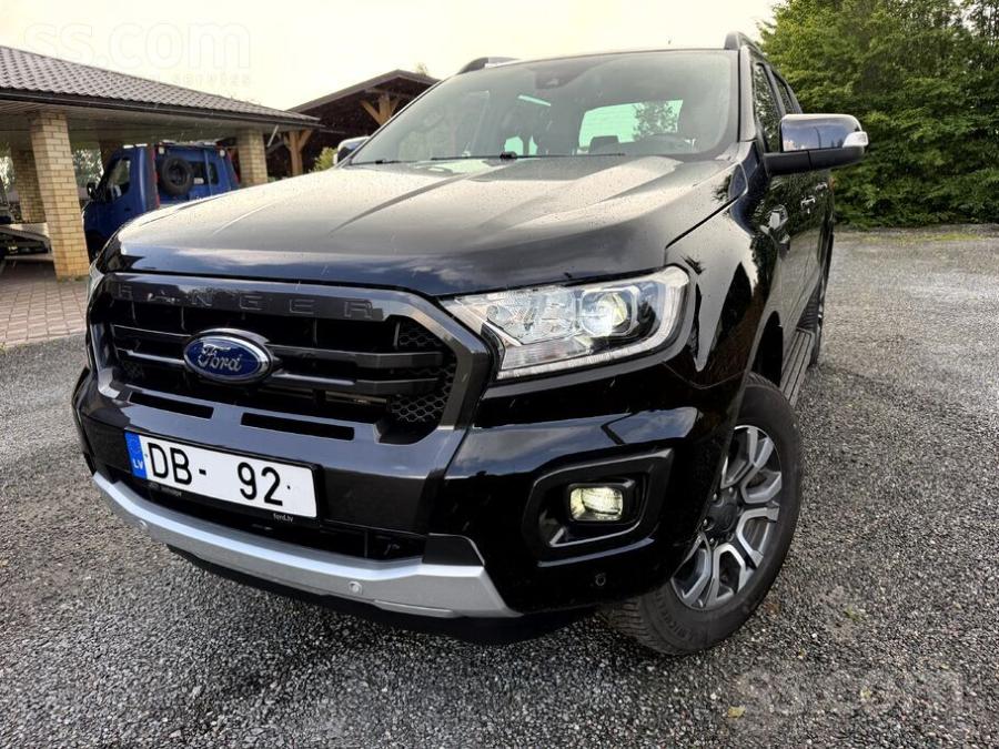 Black Ford Ranger 2022 in Saldus, with an engine capacity of 2.00 L and mileage of 208 thousand km for 27900 €, photo 33 on AUTOMOTO.COM.LV
