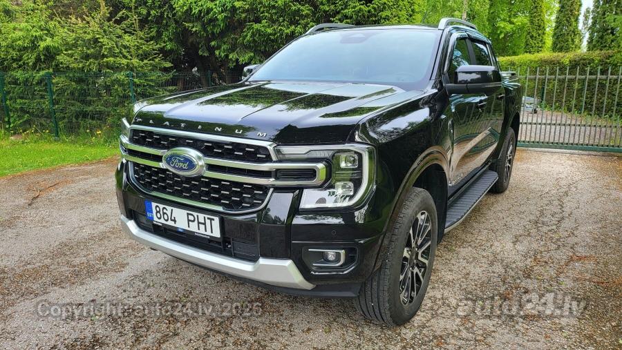 Black Ford Ranger 2025 in Tallinn, with an engine capacity of 3.00 L and mileage of 11 thousand km for 65000 €, photo 3 on AUTOMOTO.COM.LV