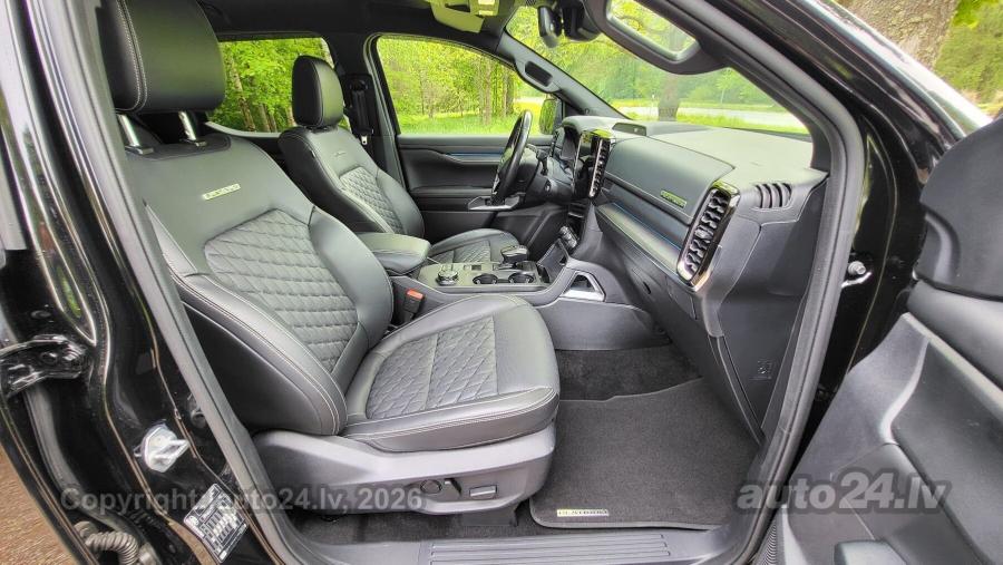 Black Ford Ranger 2025 in Tallinn, with an engine capacity of 3.00 L and mileage of 11 thousand km for 65000 €, photo 6 on AUTOMOTO.COM.LV