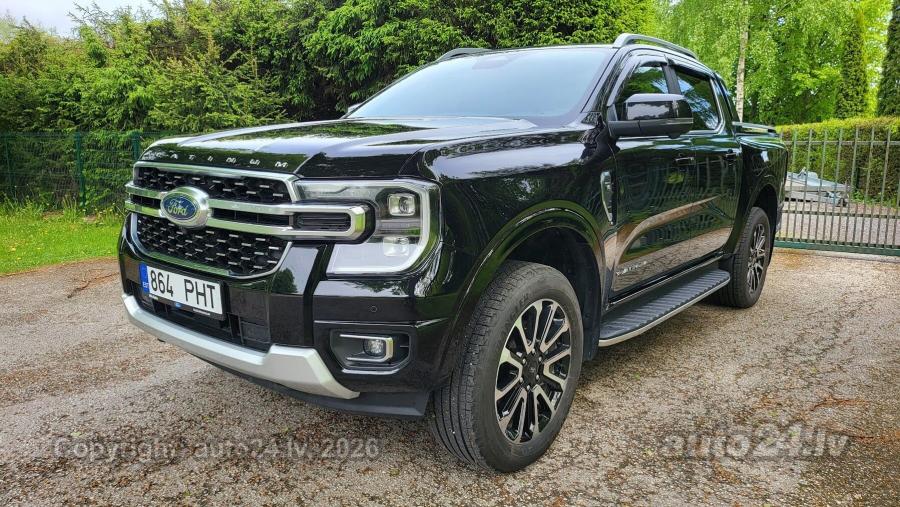 Black Ford Ranger 2025 in Tallinn, with an engine capacity of 3.00 L and mileage of 11 thousand km for 65000 €, photo 12 on AUTOMOTO.COM.LV
