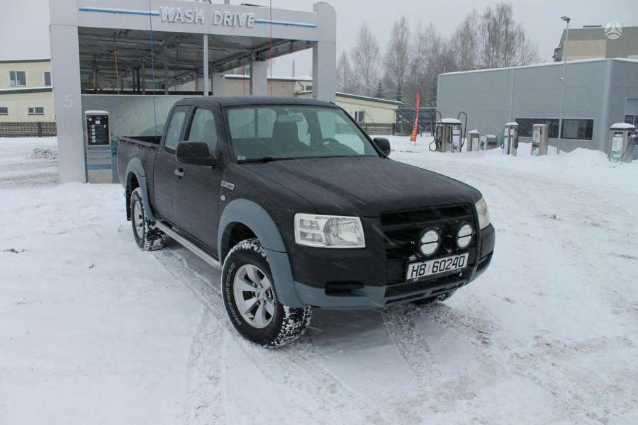 Melns Ford Ranger 2007 Prienai, ar dzinēja tilpumu 2.50 L un nobraukumu 275 tūkst. km par 3700 €, foto 1 vietnē AUTOMOTO.COM.LV