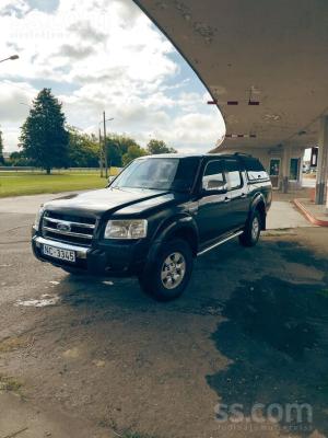 Melns Ford Ranger 2007 Rīga, ar dzinēja tilpumu 2.50 L un nobraukumu 365 tūkst. km par 6500 €, foto  vietnē AUTOMOTO.COM.LV