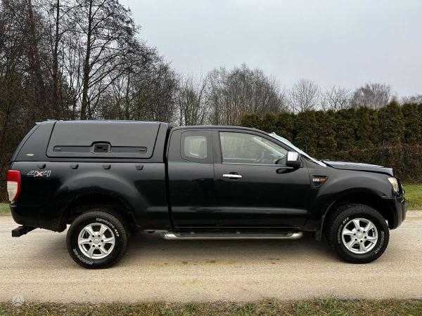 Black Ford Ranger 2012 in Kaisiadorys, with an engine capacity of 2.20 L and mileage of 376 thousand km for 5350 €, photo 4 on AUTOMOTO.COM.LV