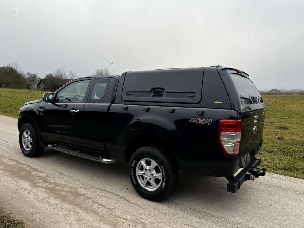 Black Ford Ranger 2012 in Kaisiadorys, with an engine capacity of 2.20 L and mileage of 376 thousand km for 5350 €, photo 8 on AUTOMOTO.COM.LV