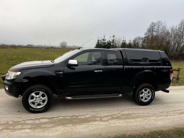 Black Ford Ranger 2012 in Kaisiadorys, with an engine capacity of 2.20 L and mileage of 376 thousand km for 5350 €, photo 9 on AUTOMOTO.COM.LV