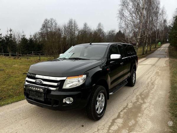 Black Ford Ranger 2012 in Kaisiadorys, with an engine capacity of 2.20 L and mileage of 376 thousand km for 5350 €, photo 10 on AUTOMOTO.COM.LV