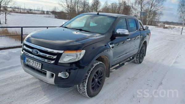 Melns Ford Ranger 2013 Liepāja, ar dzinēja tilpumu 2.20 L un nobraukumu 279 tūkst. km par 12500 €, foto 1 vietnē AUTOMOTO.COM.LV