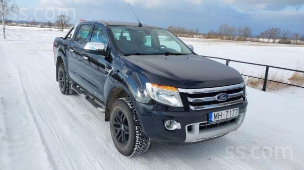 Melns Ford Ranger 2013 Liepāja, ar dzinēja tilpumu 2.20 L un nobraukumu 279 tūkst. km par 12500 €, foto 3 vietnē AUTOMOTO.COM.LV