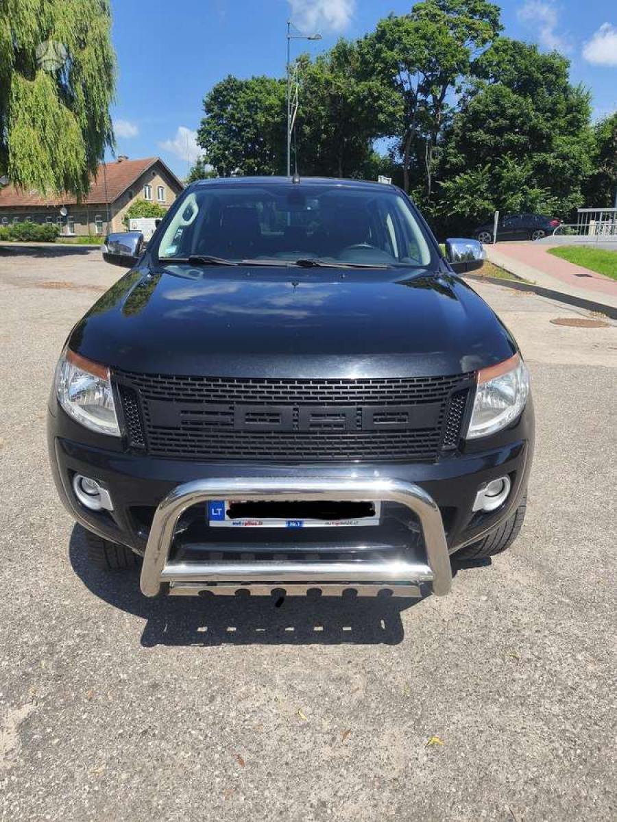 Melns Ford Ranger 2014 Šilutė, ar dzinēja tilpumu 2.20 L un nobraukumu 162 tūkst. km par 12500 €, foto 3 vietnē AUTOMOTO.COM.LV