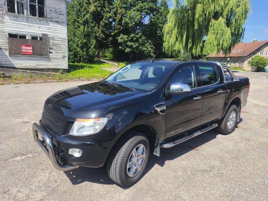 Melns Ford Ranger 2014 Šilutė, ar dzinēja tilpumu 2.20 L un nobraukumu 162 tūkst. km par 12500 €, foto 5 vietnē AUTOMOTO.COM.LV