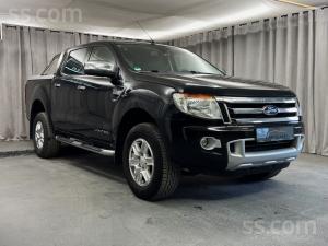 Black Ford Ranger 2015 in Riga, with an engine capacity of 3.20 L and mileage of 280 thousand km for 14990 €, photo 4 on AUTOMOTO.COM.LV
