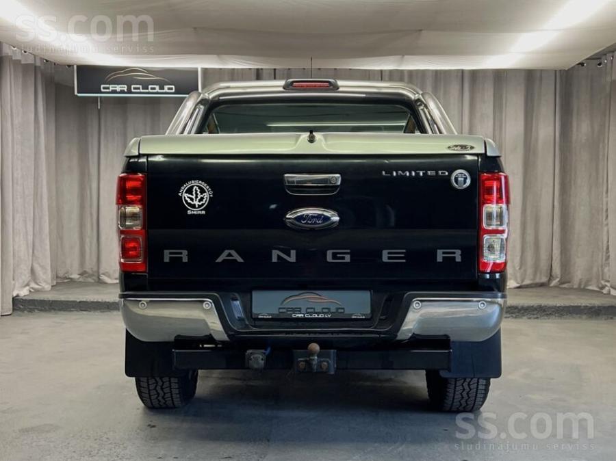 Black Ford Ranger 2015 in Riga, with an engine capacity of 3.20 L and mileage of 280 thousand km for 14990 €, photo 6 on AUTOMOTO.COM.LV