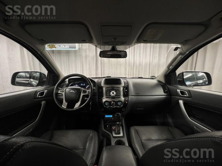 Black Ford Ranger 2015 in Riga, with an engine capacity of 3.20 L and mileage of 280 thousand km for 14990 €, photo 20 on AUTOMOTO.COM.LV