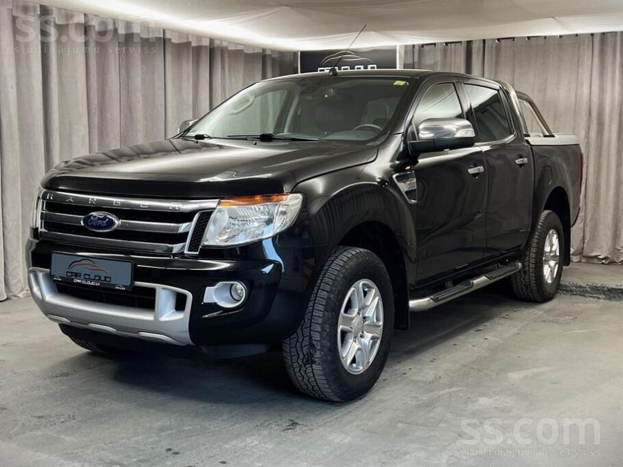 Black Ford Ranger 2015 in Riga, with an engine capacity of 3.20 L and mileage of 280 thousand km for 14990 €, photo 24 on AUTOMOTO.COM.LV