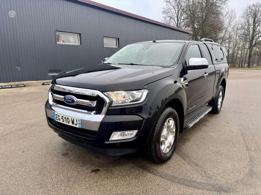 Melns Ford Ranger 2016 Tauragė, ar dzinēja tilpumu 3.20 L un nobraukumu 250 tūkst. km par 13500 €, foto 1 vietnē AUTOMOTO.COM.LV
