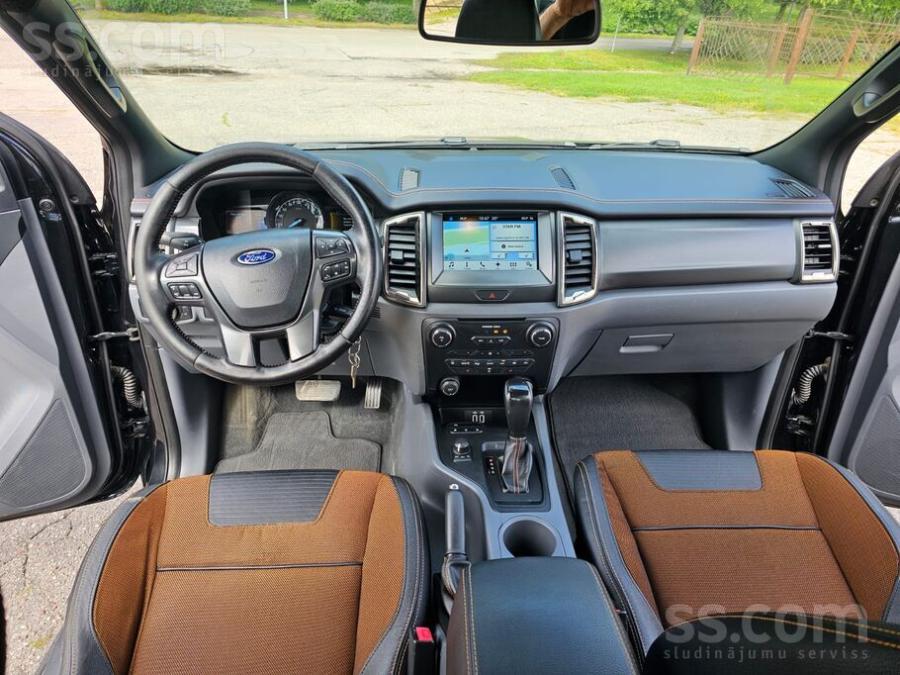 Melns Ford Ranger 2017 Liepāja, ar dzinēja tilpumu 3.20 L un nobraukumu 152 tūkst. km par 19360 €, foto 8 vietnē AUTOMOTO.COM.LV