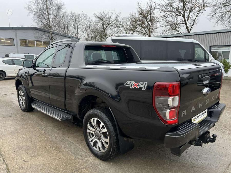 Black Ford Ranger 2017 in Telschi, with an engine capacity of 3.20 L and mileage of 254 thousand km for 11900 €, photo 8 on AUTOMOTO.COM.LV