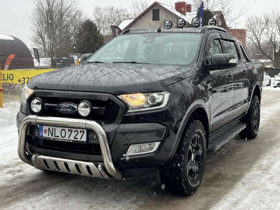 Melns Ford Ranger 2017 Viļņa, ar dzinēja tilpumu 3.20 L un nobraukumu 248 tūkst. km par 18000 €, foto 1 vietnē AUTOMOTO.COM.LV
