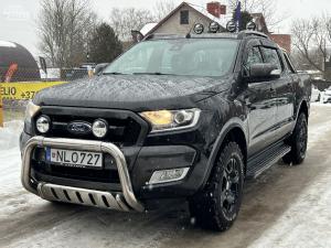 Black Ford Ranger 2017 in Vilnius, with an engine capacity of 3.20 L and mileage of 248 thousand km for 18000 €, photo  on AUTOMOTO.COM.LV