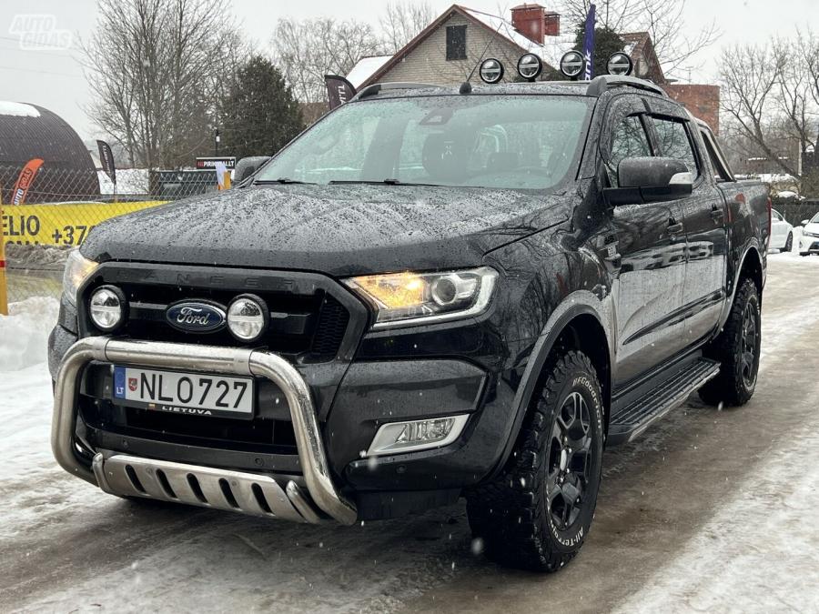 Black Ford Ranger 2017 in Vilnius, with an engine capacity of 3.20 L and mileage of 248 thousand km for 18000 €, photo 1 on AUTOMOTO.COM.LV