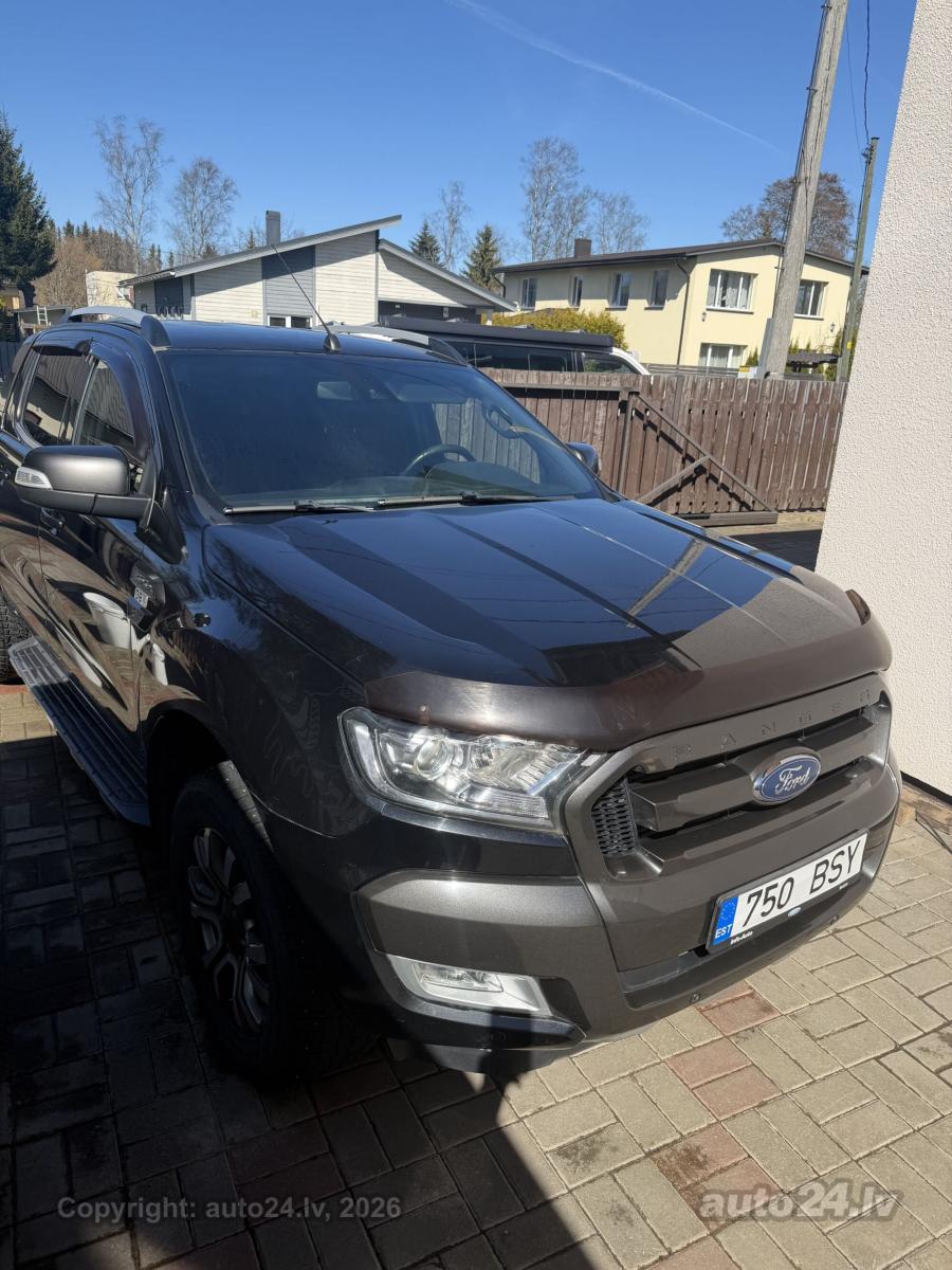 Black Ford Ranger 2017 in Tallinn, with an engine capacity of 3.20 L and mileage of 172 thousand km for 19500 €, photo 1 on AUTOMOTO.COM.LV