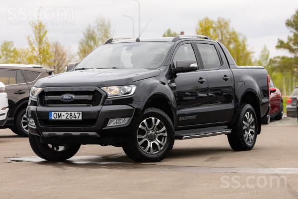 Black Ford Ranger 2017 in Jelgava, with an engine capacity of 3.20 L and mileage of 0 thousand km for 17200 €, photo 1 on AUTOMOTO.COM.LV