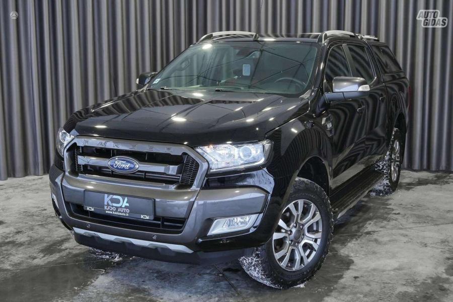 Black Ford Ranger 2018 in Marijampole, with an engine capacity of 3.20 L and mileage of 185 thousand km for 18850 €, photo 5 on AUTOMOTO.COM.LV