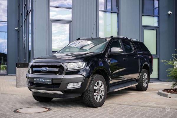 Black Ford Ranger 2018 in Kaunas, with an engine capacity of 3.20 L and mileage of 185 thousand km for 17450 €, photo 2 on AUTOMOTO.COM.LV