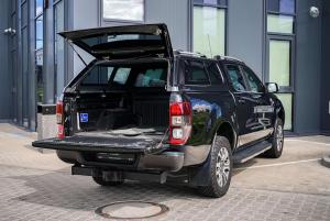 Black Ford Ranger 2018 in Kaunas, with an engine capacity of 3.20 L and mileage of 185 thousand km for 17450 €, photo 14 on AUTOMOTO.COM.LV