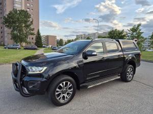 Black Ford Ranger 2019 in Panevezys, with an engine capacity of 2.00 L and mileage of 201 thousand km for 15600 €, photo 3 on AUTOMOTO.COM.LV