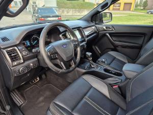 Black Ford Ranger 2019 in Panevezys, with an engine capacity of 2.00 L and mileage of 201 thousand km for 15600 €, photo 12 on AUTOMOTO.COM.LV