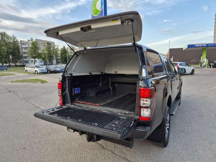 Black Ford Ranger 2019 in Panevezys, with an engine capacity of 2.00 L and mileage of 201 thousand km for 15600 €, photo 30 on AUTOMOTO.COM.LV