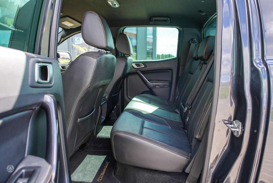 Black Ford Ranger 2021 in Kaunas, with an engine capacity of 2.00 L and mileage of 98 thousand km for 24450 €, photo 31 on AUTOMOTO.COM.LV