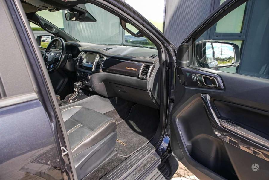 Black Ford Ranger 2021 in Kaunas, with an engine capacity of 2.00 L and mileage of 98 thousand km for 24450 €, photo 34 on AUTOMOTO.COM.LV
