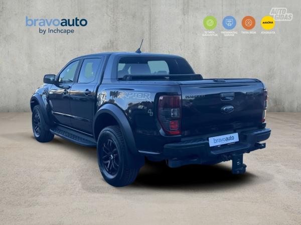 Black Ford Ranger 2022 in Kaunas, with an engine capacity of 2.00 L and mileage of 129 thousand km for 34771 €, photo 3 on AUTOMOTO.COM.LV