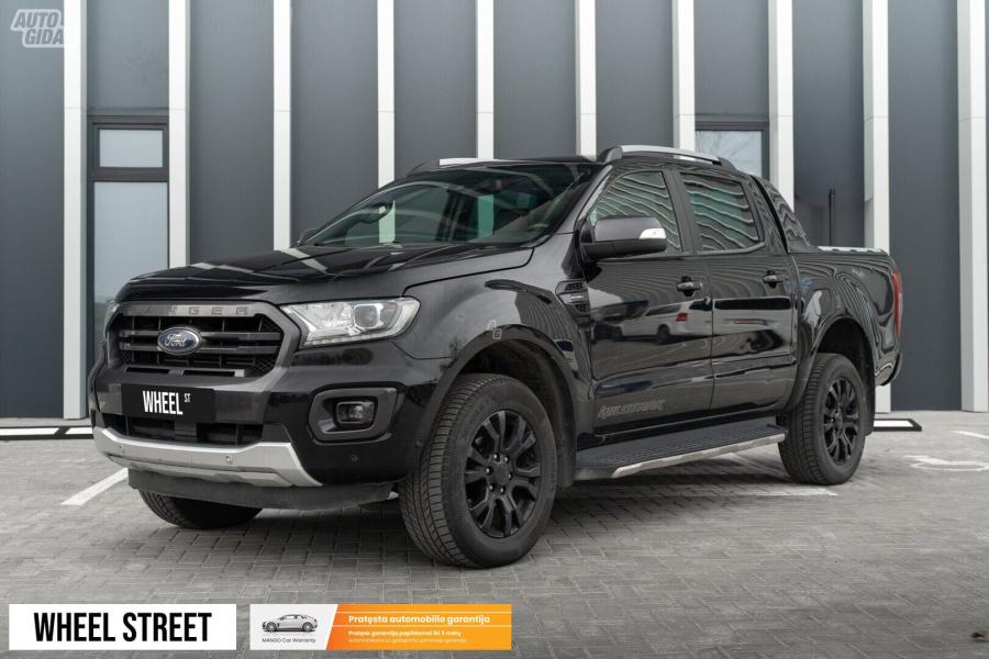 Black Ford Ranger 2022 in Vilnius, with an engine capacity of 2.00 L and mileage of 290 thousand km for 18500 €, photo 1 on AUTOMOTO.COM.LV