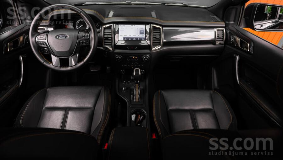 Melns Ford Ranger 2022 Jelgava, ar dzinēja tilpumu 2.00 L un nobraukumu 0 tūkst. km par 19500 €, foto 30 vietnē AUTOMOTO.COM.LV