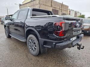 Black Ford Ranger 2023 in Talsi, with an engine capacity of 2.00 L and mileage of 46 thousand km for 39800 €, photo 6 on AUTOMOTO.COM.LV
