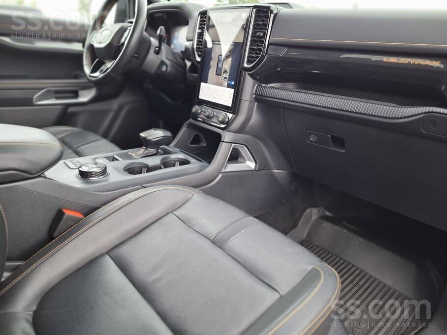 Black Ford Ranger 2023 in Talsi, with an engine capacity of 2.00 L and mileage of 46 thousand km for 39800 €, photo 17 on AUTOMOTO.COM.LV